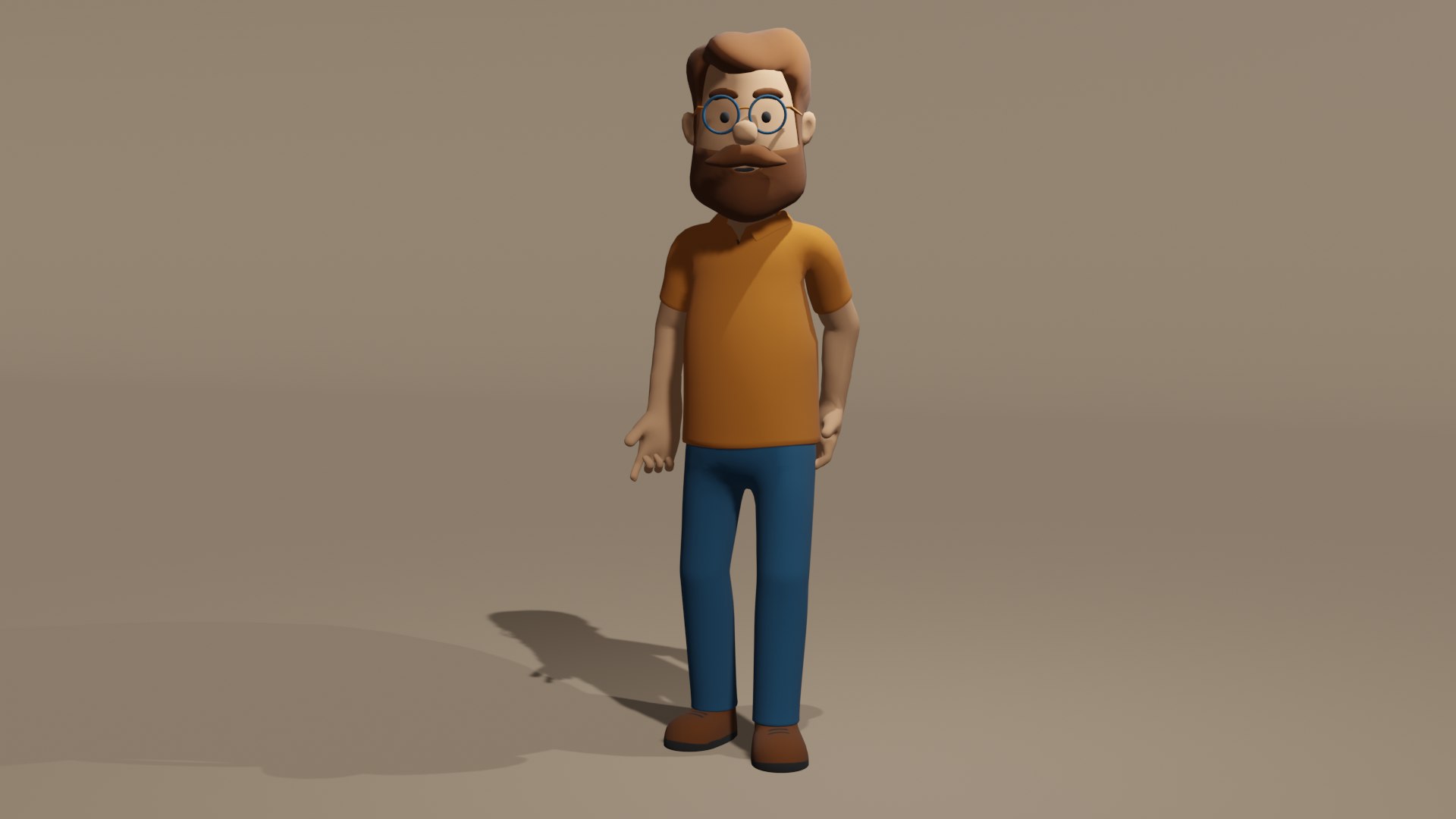 3D Male minimal character model - TurboSquid 2120266