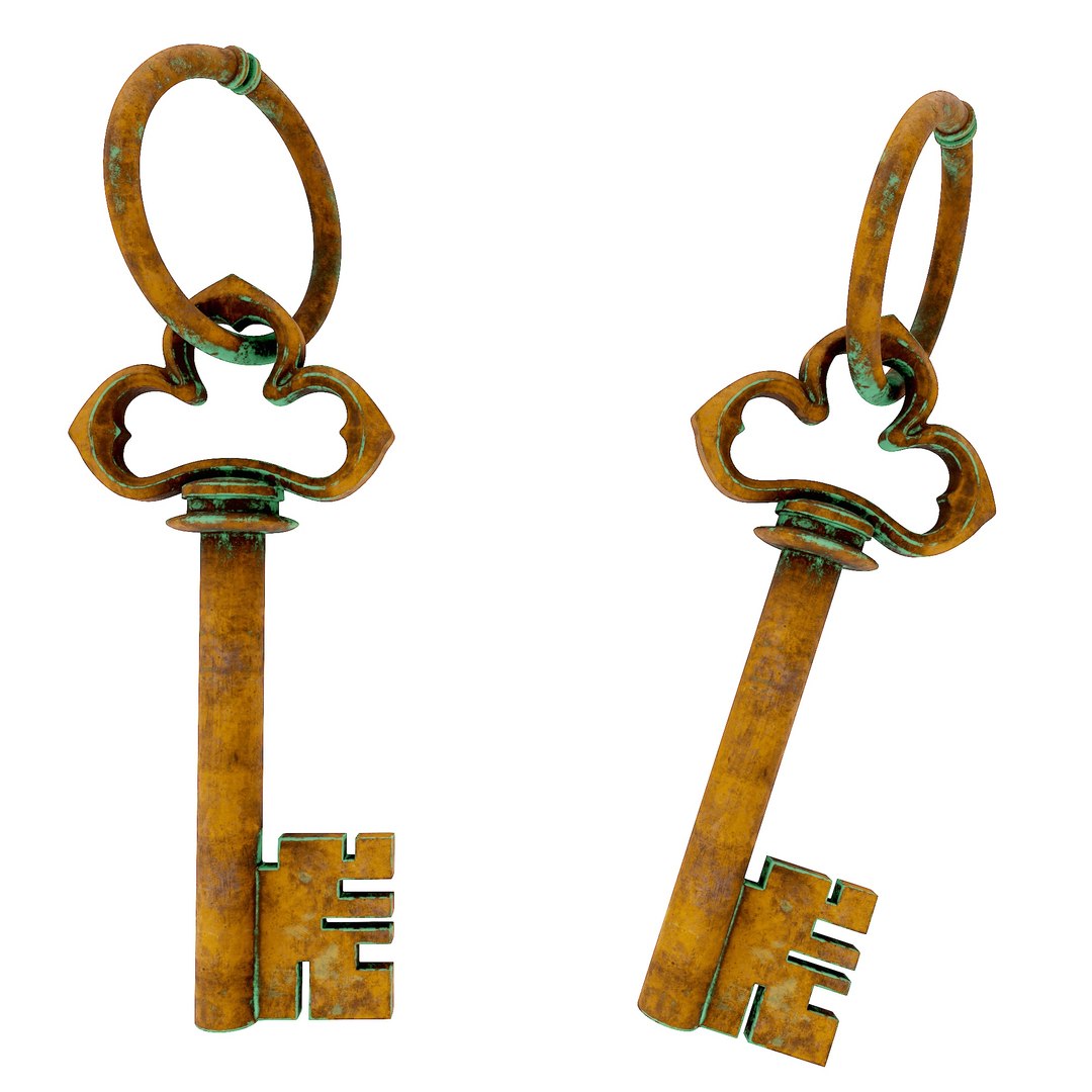 Treasure Chest Key 3dmodel 3D Model - TurboSquid 1977743