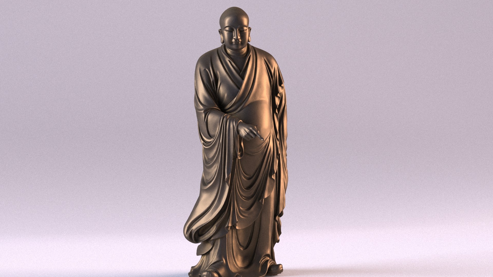Buddhist Statues 017 3D Model - TurboSquid 1952042