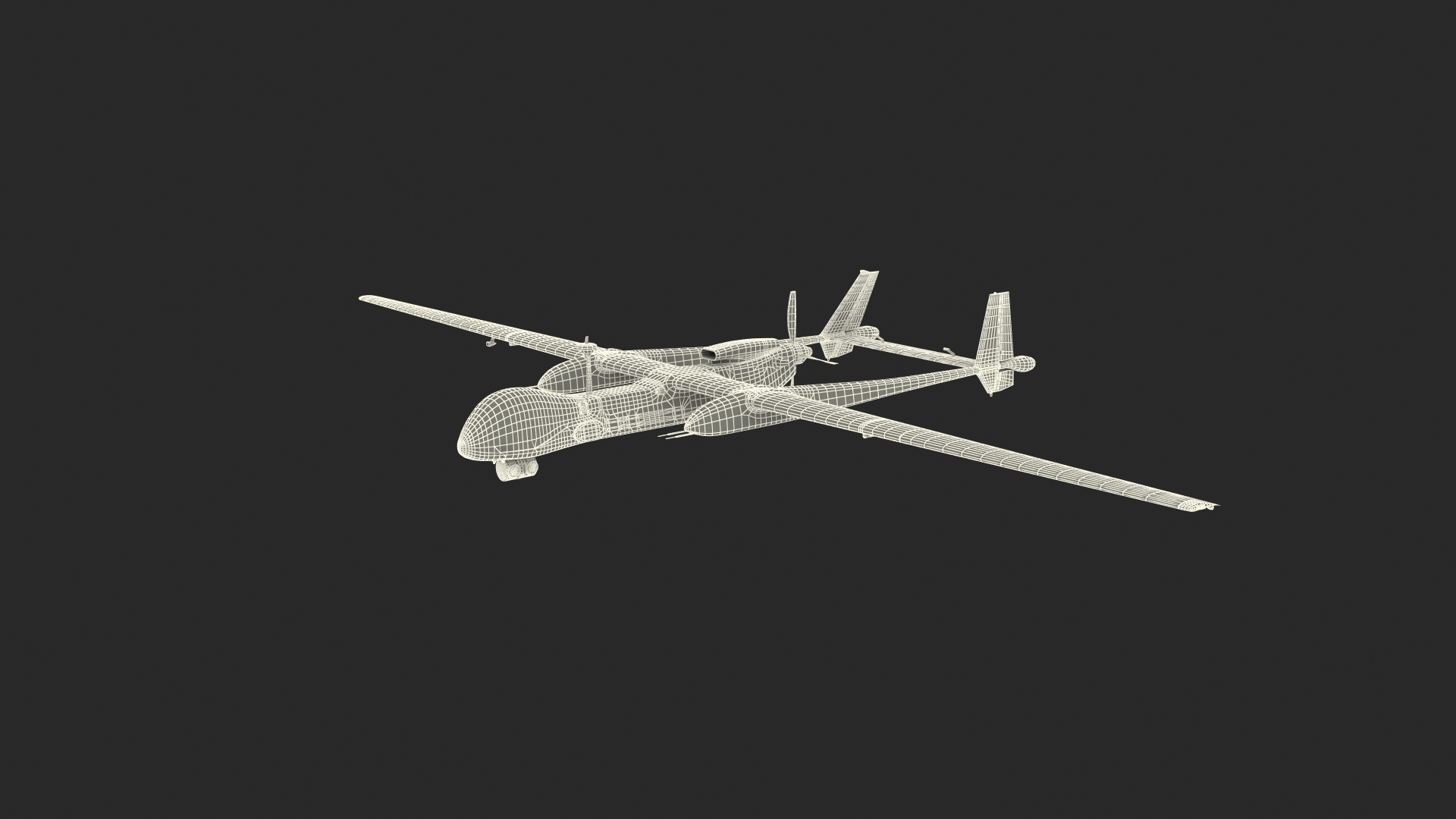 Unmanned Aerial Vehicle Drone IAI Eitan Rigged 3D Model - TurboSquid ...