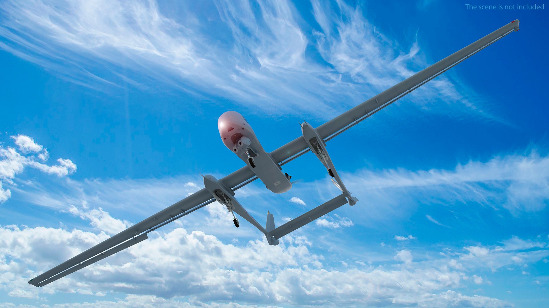 Unmanned Aerial Vehicle Drone IAI Eitan Rigged 3D Model - TurboSquid ...