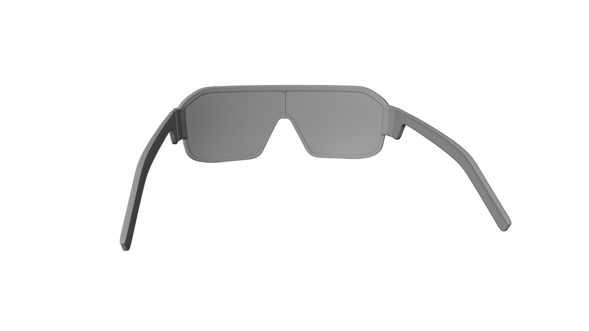 3D Futuristic Glasses High-Quality Sci-Fi Eyewear Low-poly 3D Model ...