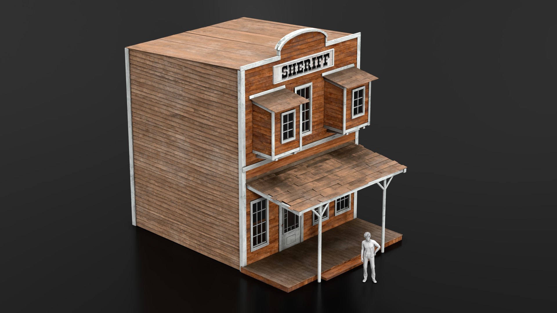 West Wild Home 03 3D Model - TurboSquid 2116987