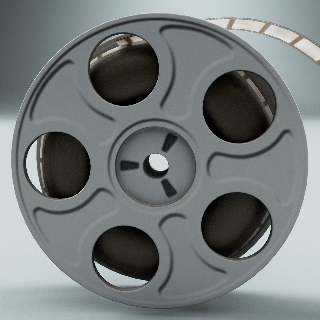 Video Film Reel 3d Model