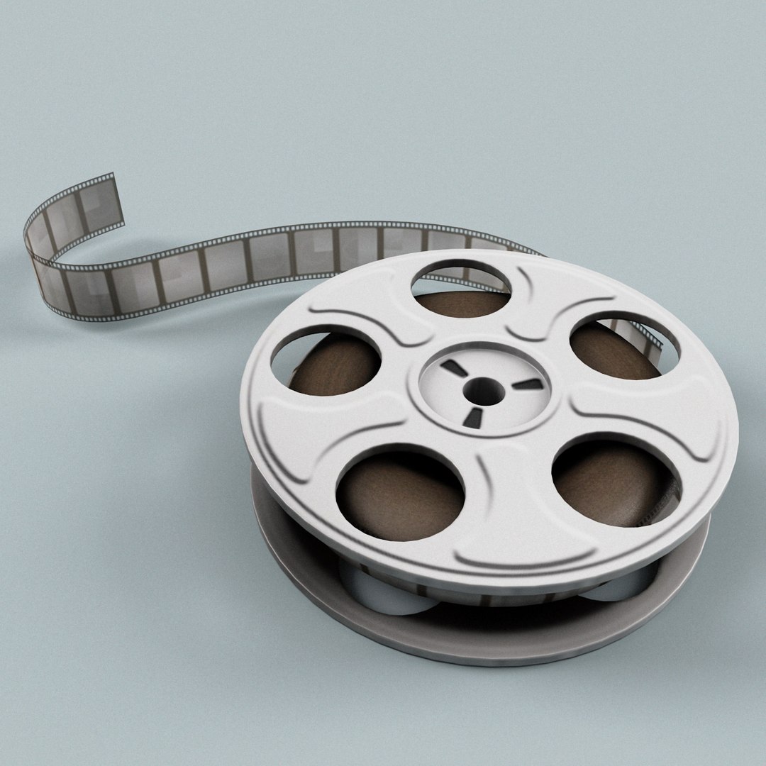 Video Film Reel 3d Model