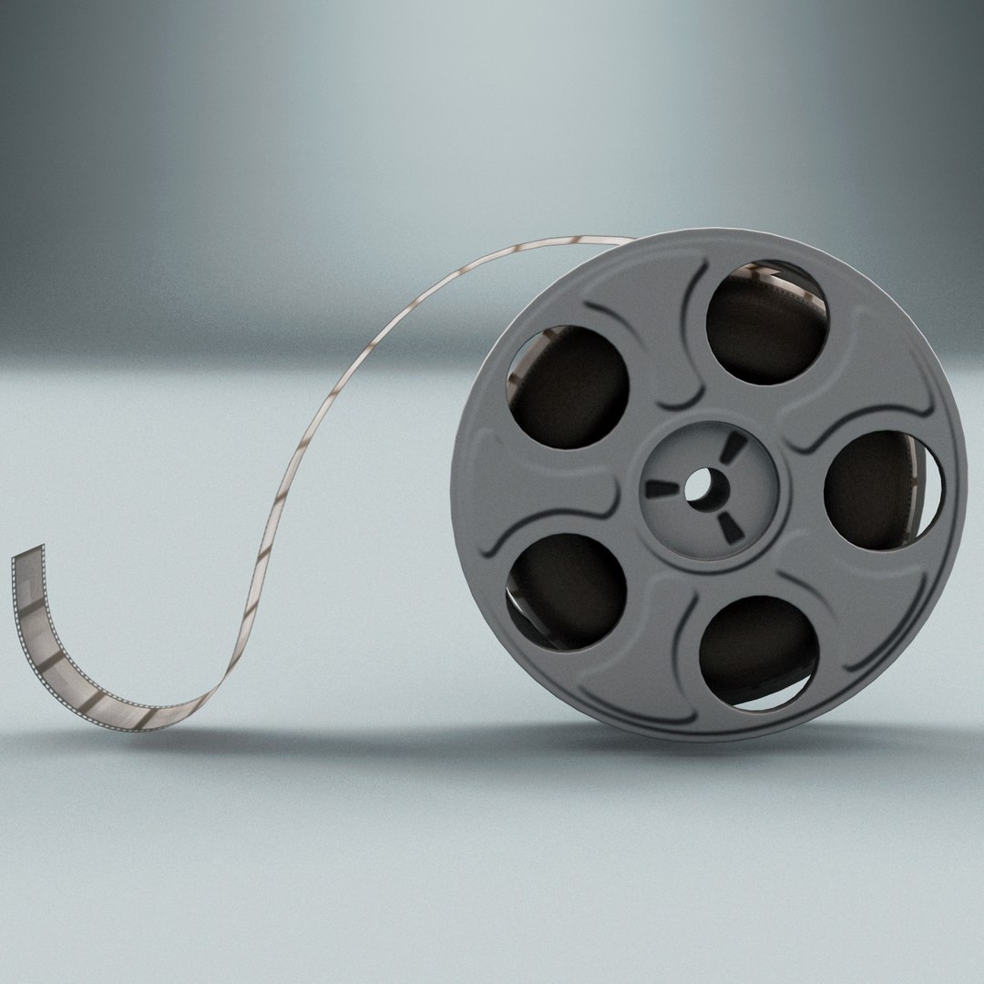 Video Film Reel 3d Model