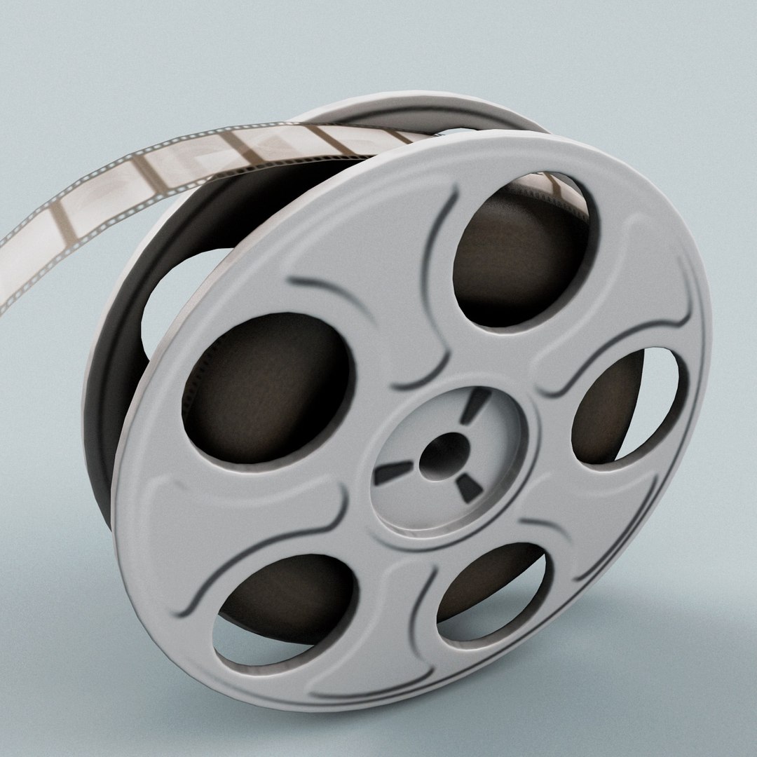 Video Film Reel 3d Model