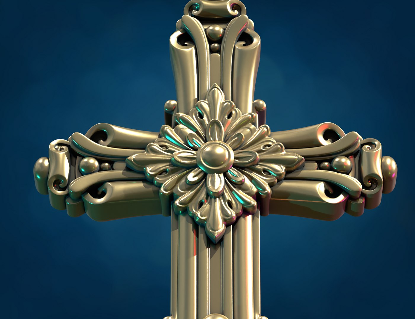 Cross Printable 3D Model - TurboSquid 2052249