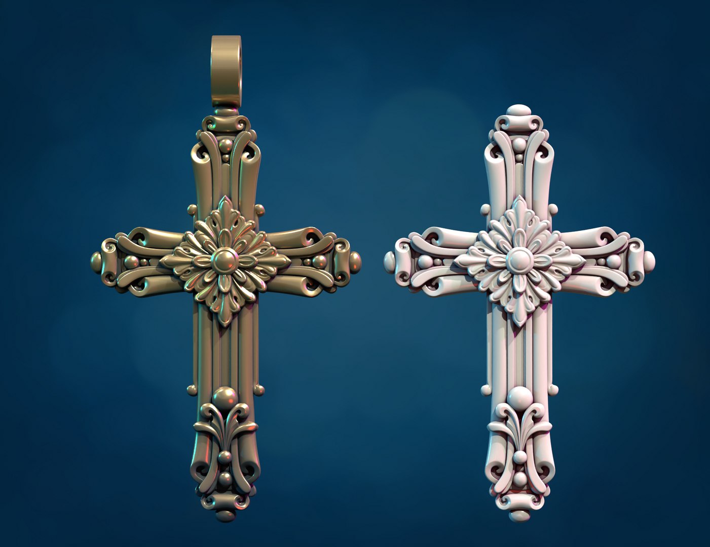 Cross Printable 3D Model - TurboSquid 2052249