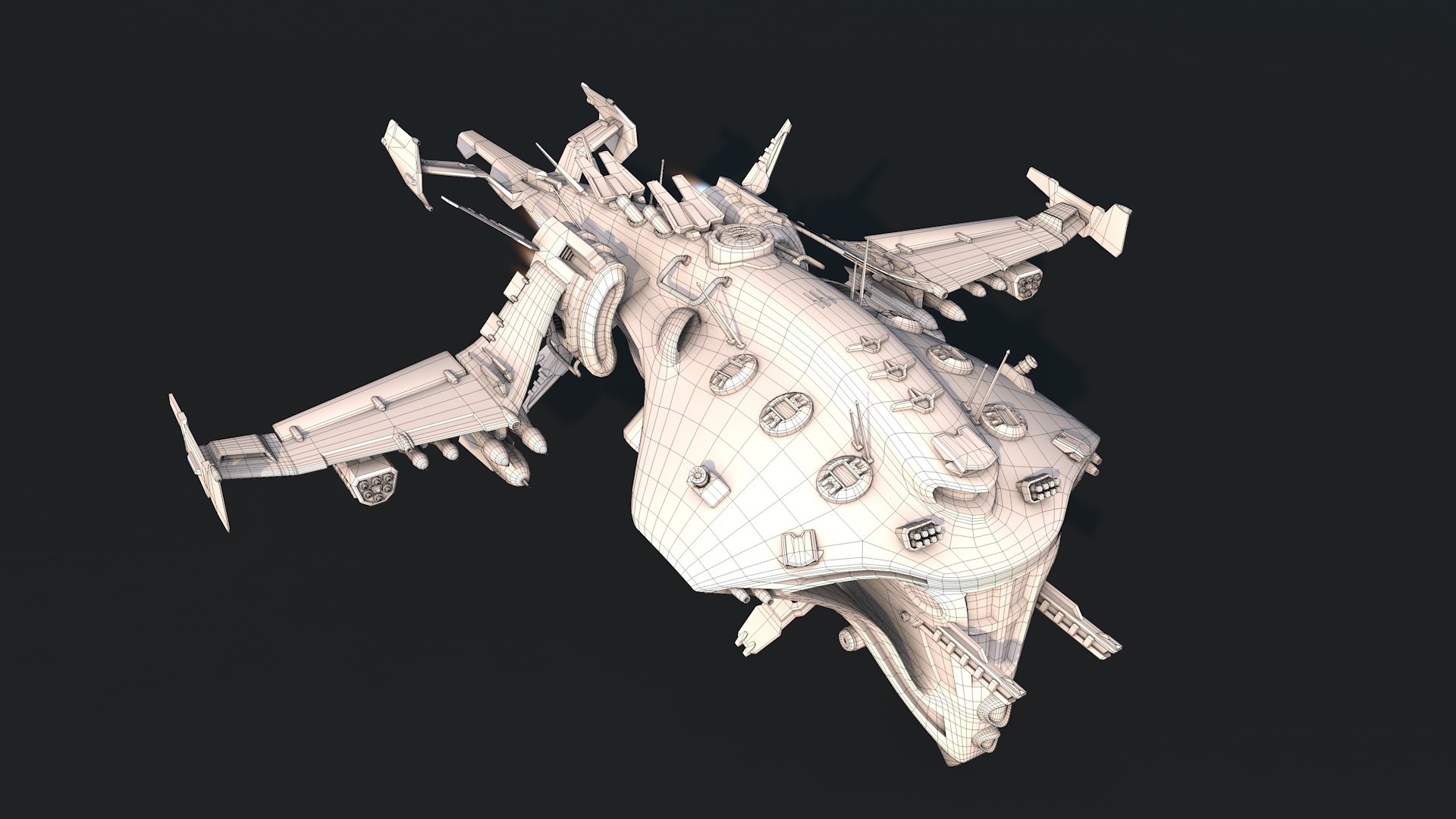 3D Spacecraft 05 Modular Pack Model - TurboSquid 1810395