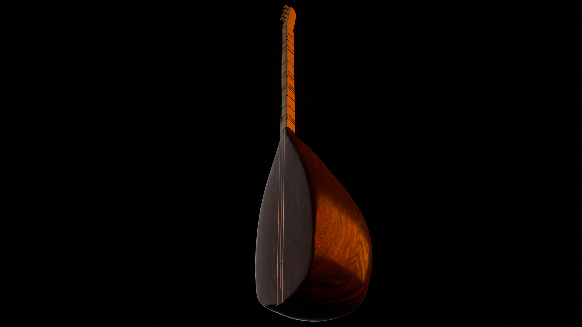 Turkish Saz Instrument 3D model - TurboSquid 1866805