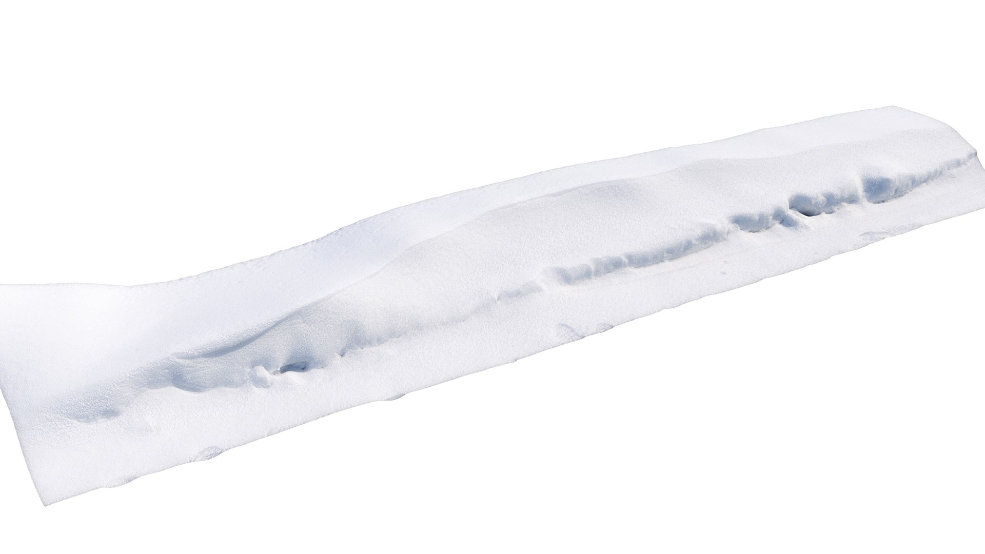 3D Model Ultra Realistic Snow Cliff 1 - TurboSquid 1837425
