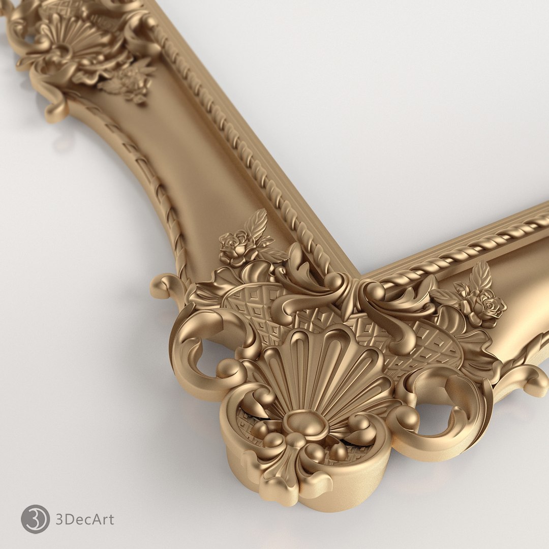 decorative frames 3d max