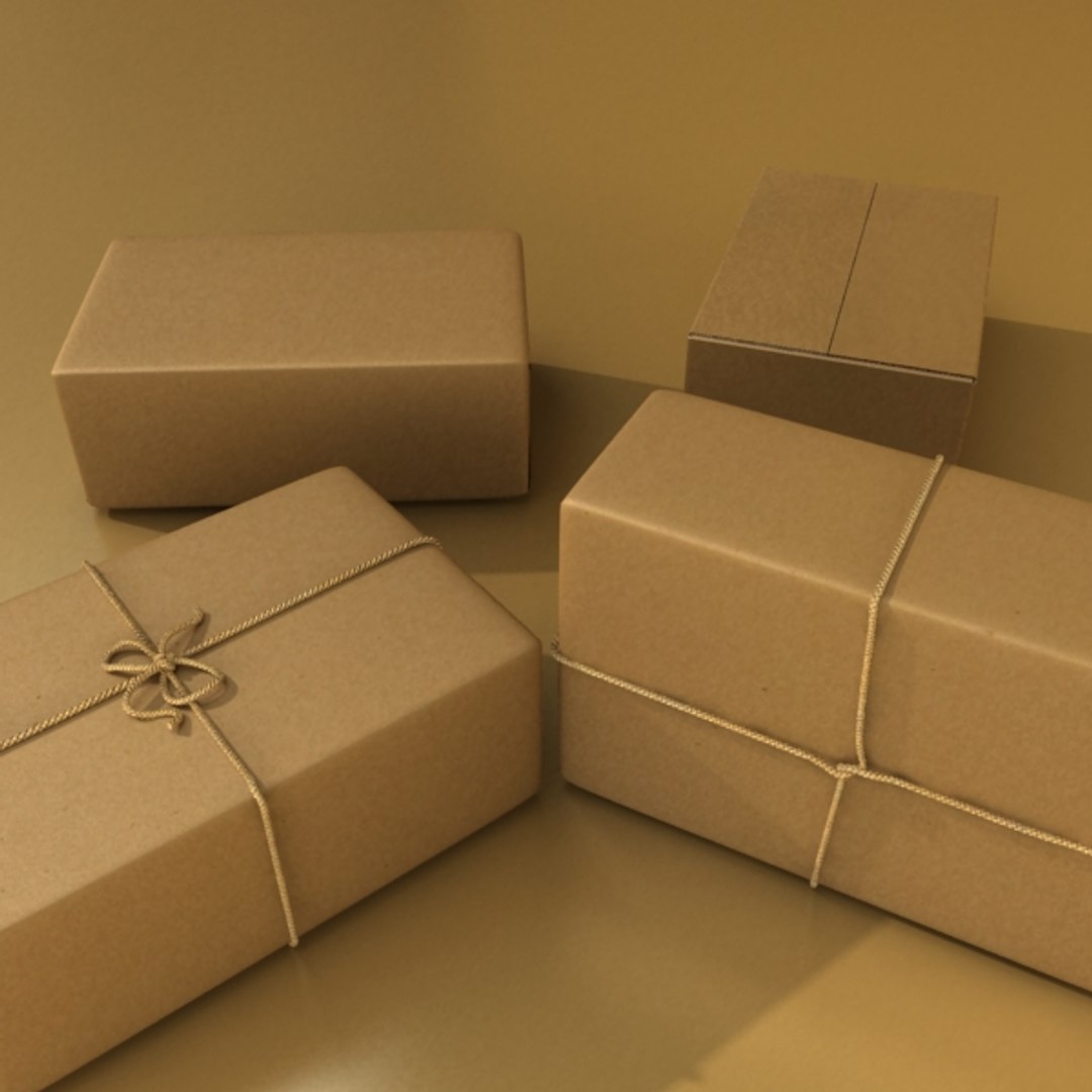 3d Cardboard Box Resolution