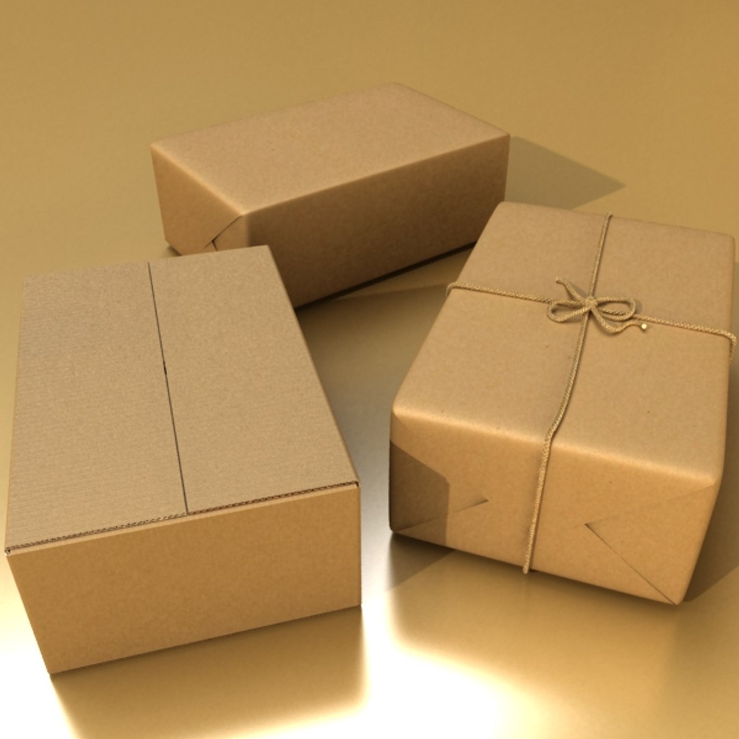3d Cardboard Box Resolution