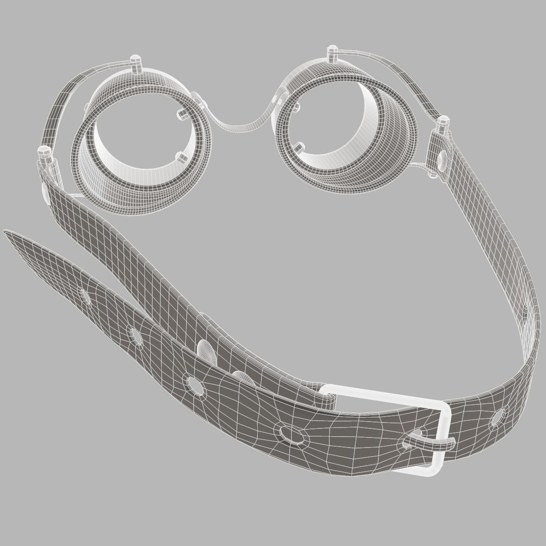 Steampunk Goggles 3d 3ds