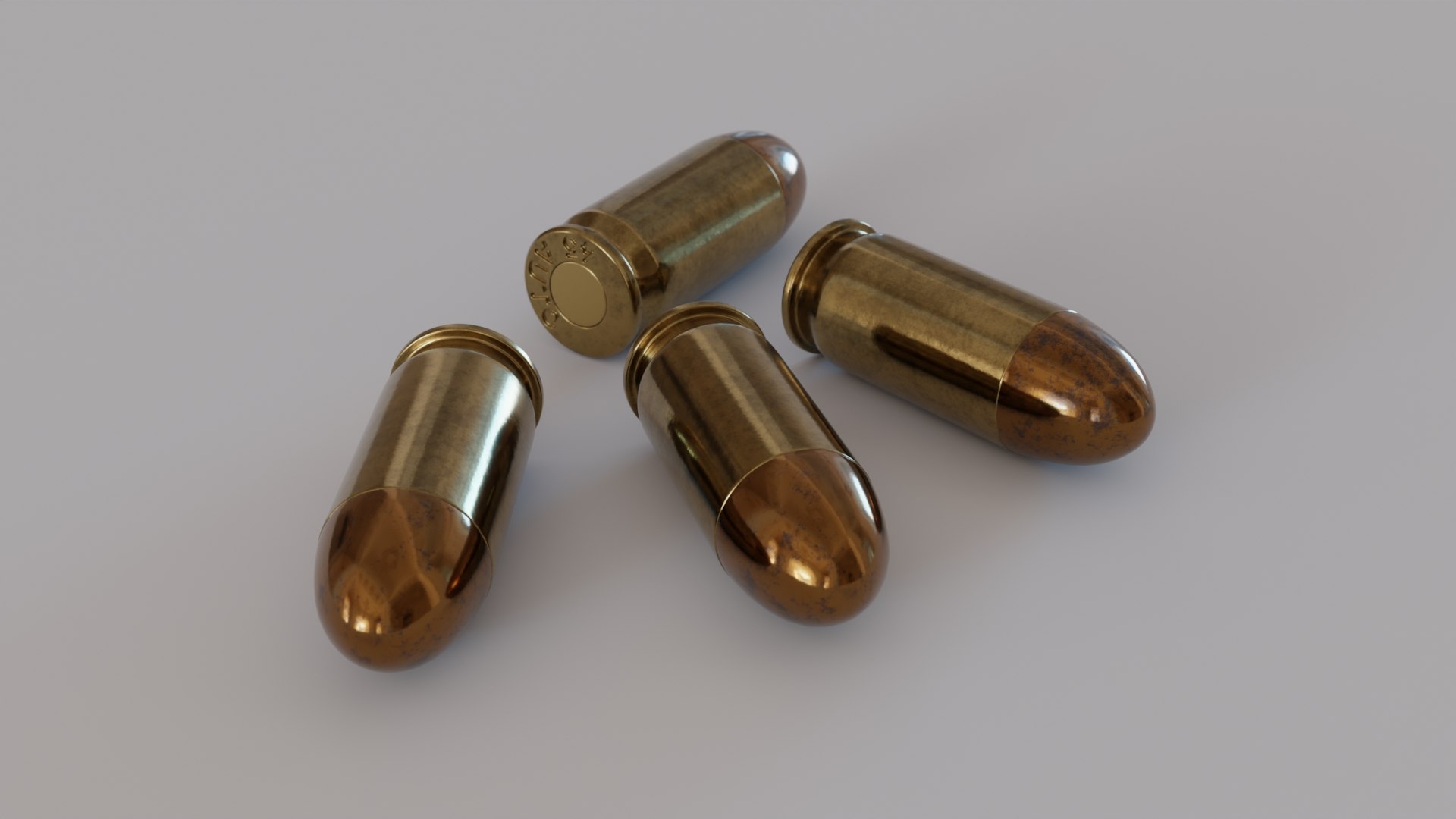 BULLET 45ACP 3D Model - TurboSquid 2091237