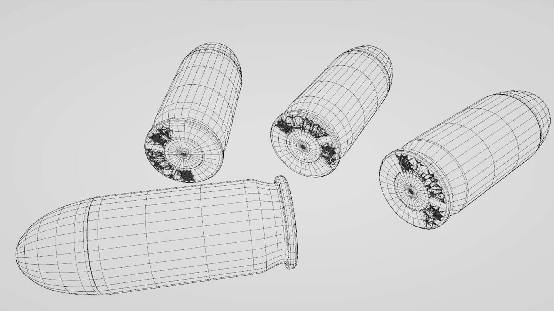 BULLET 45ACP 3D Model - TurboSquid 2091237