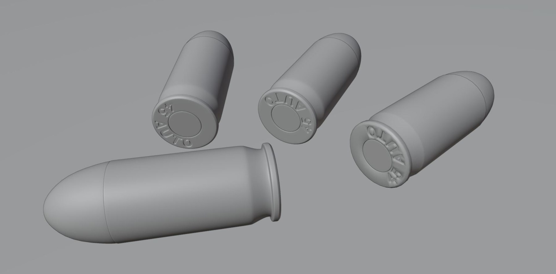 BULLET 45ACP 3D Model - TurboSquid 2091237