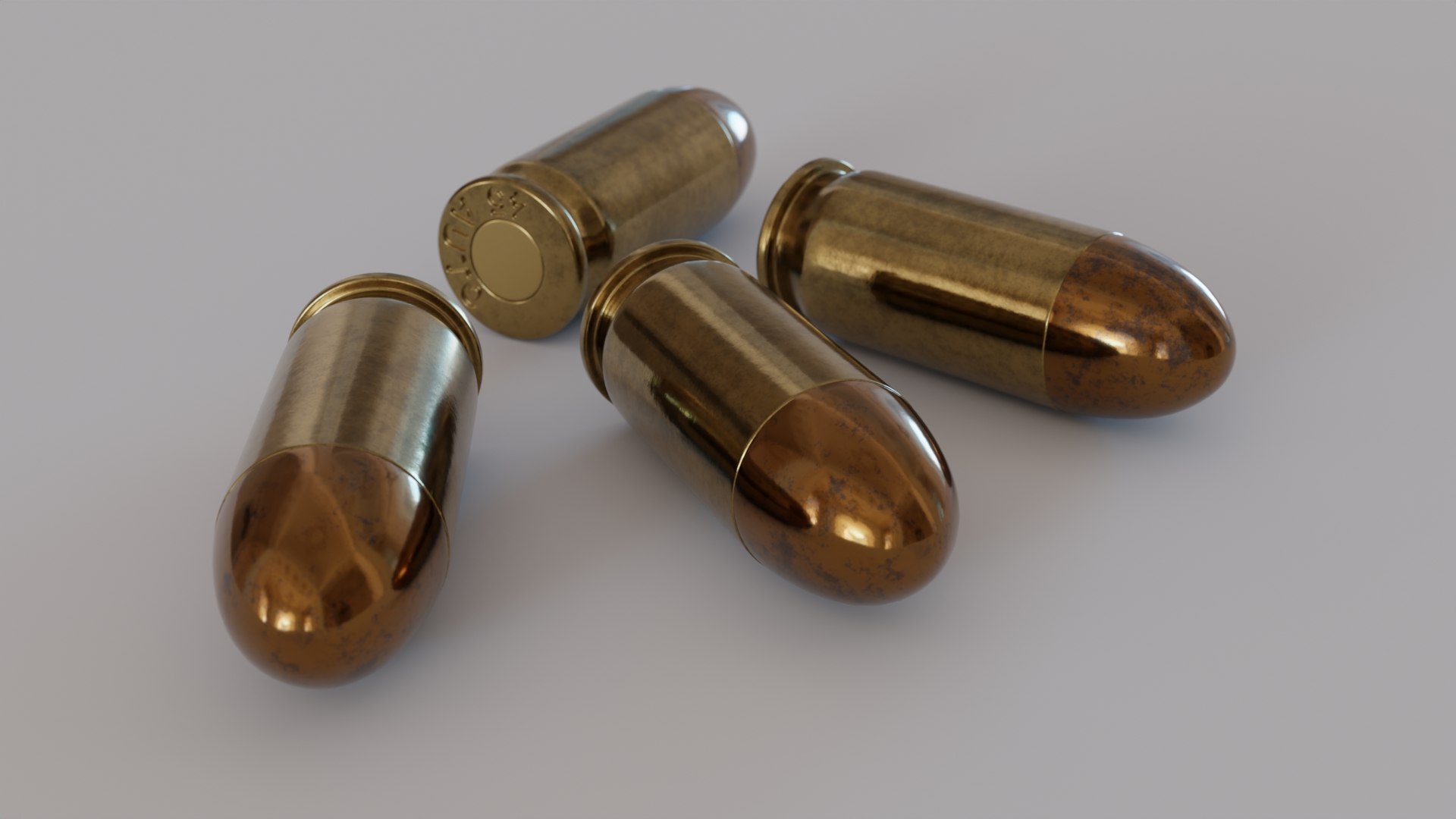 BULLET 45ACP 3D Model - TurboSquid 2091237