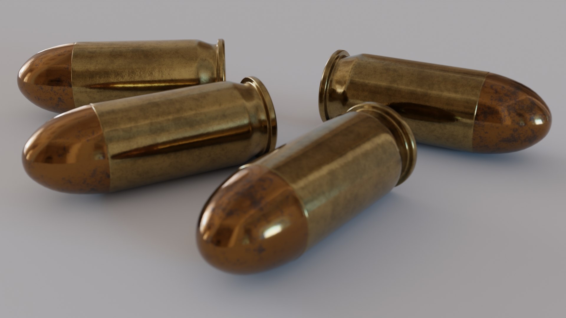 BULLET 45ACP 3D Model - TurboSquid 2091237