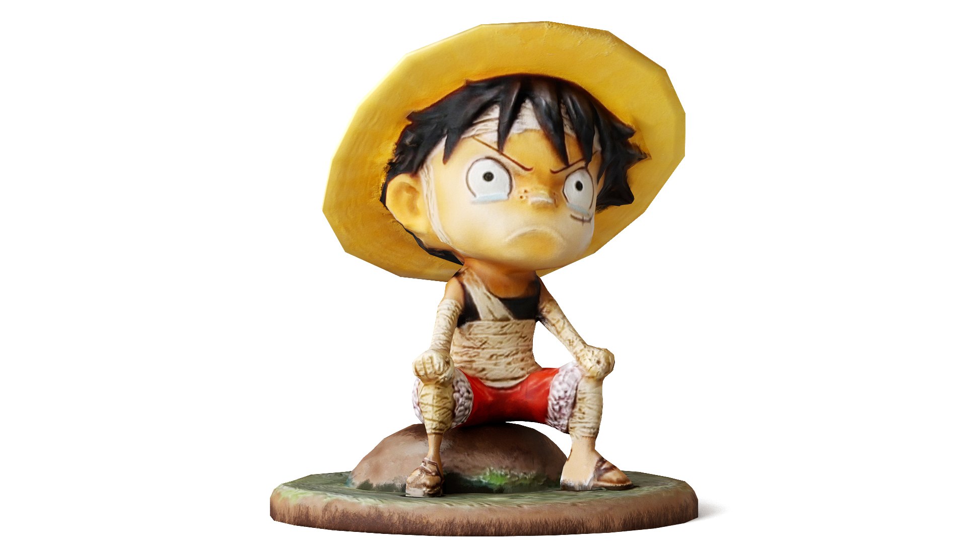 Small Luffy Figure Scan 3d Model 3D Model - TurboSquid 1846223