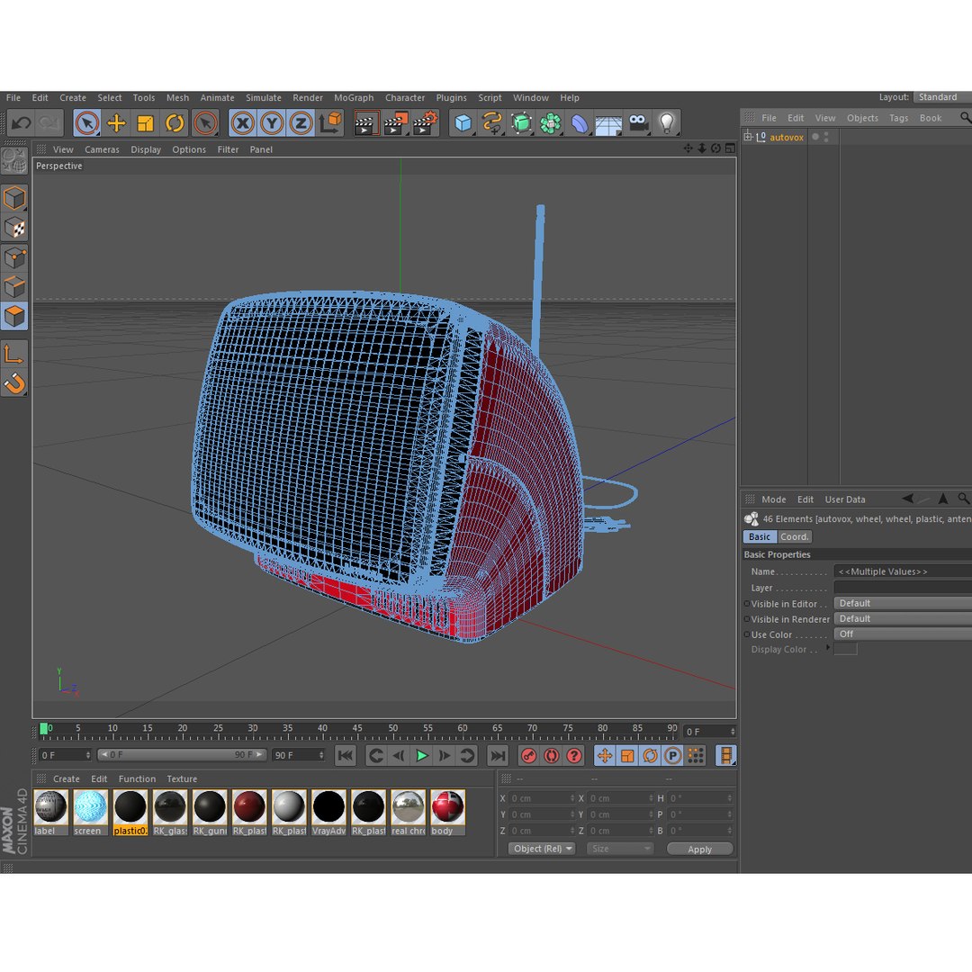 Autovox Linea 1 Television 3D Model - TurboSquid 1348557