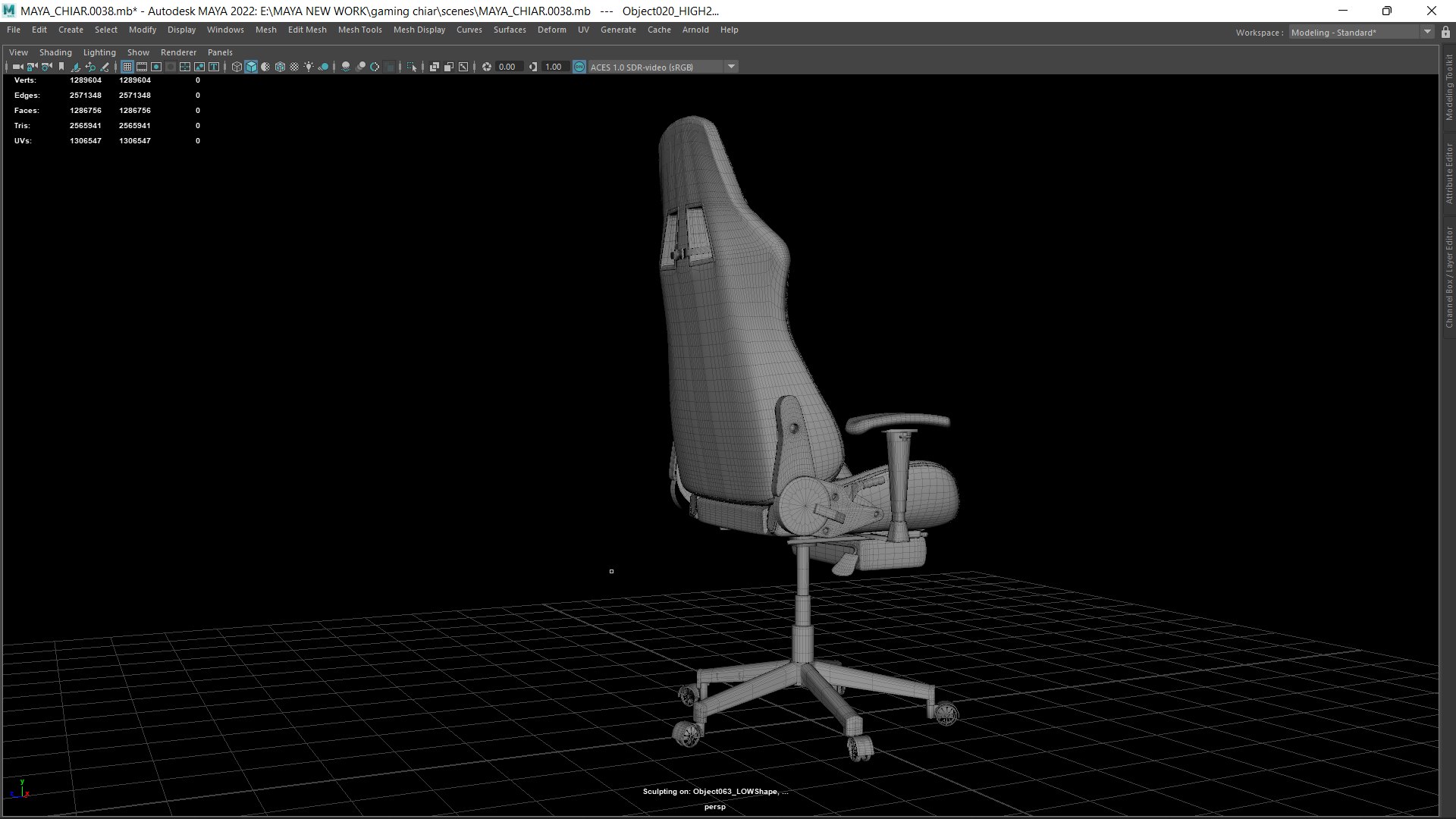 Gaming Chair 3D model 3D model - TurboSquid 1979809