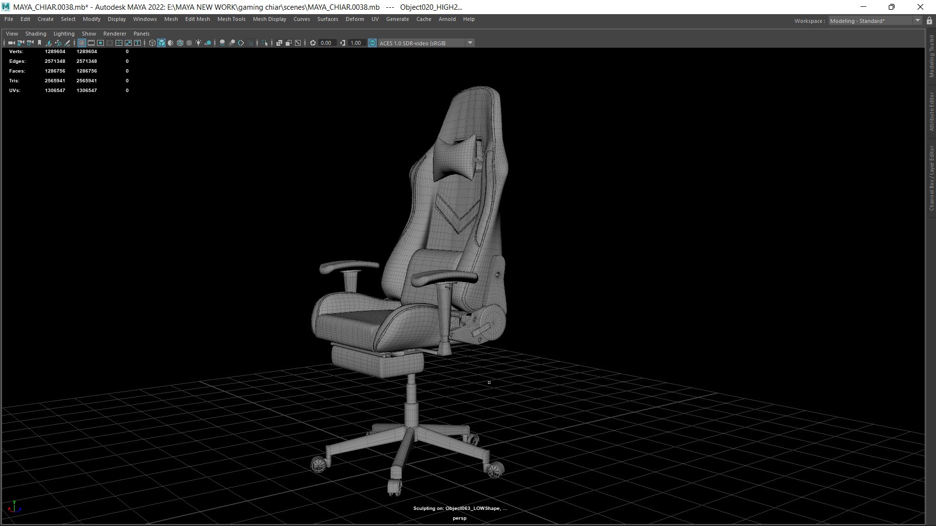 Gaming Chair 3D model 3D model - TurboSquid 1979809