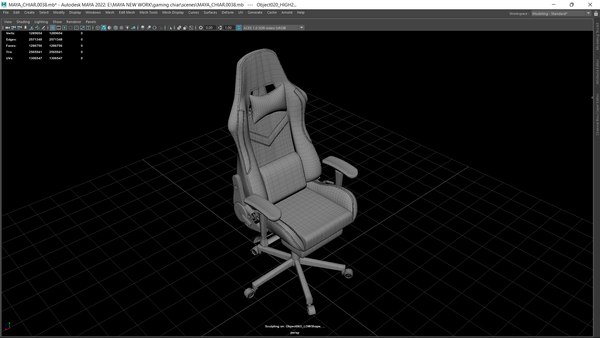 Gaming Chair 3D model 3D model - TurboSquid 1979809