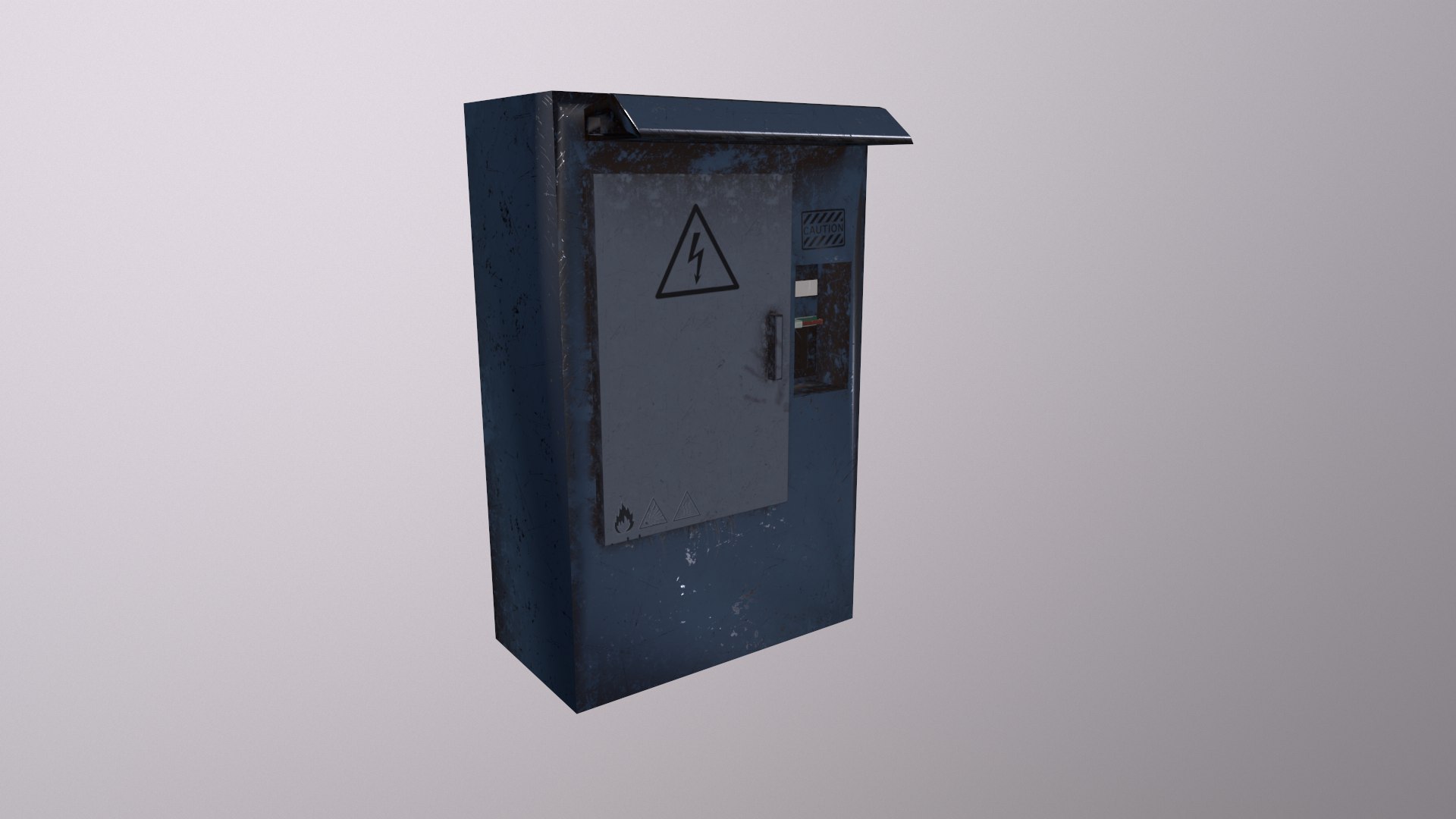 3D Electrical Cabinet Sci-fi Prop - TurboSquid 1932696