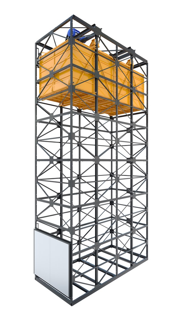 3D model - industrial lift - TurboSquid 1566136