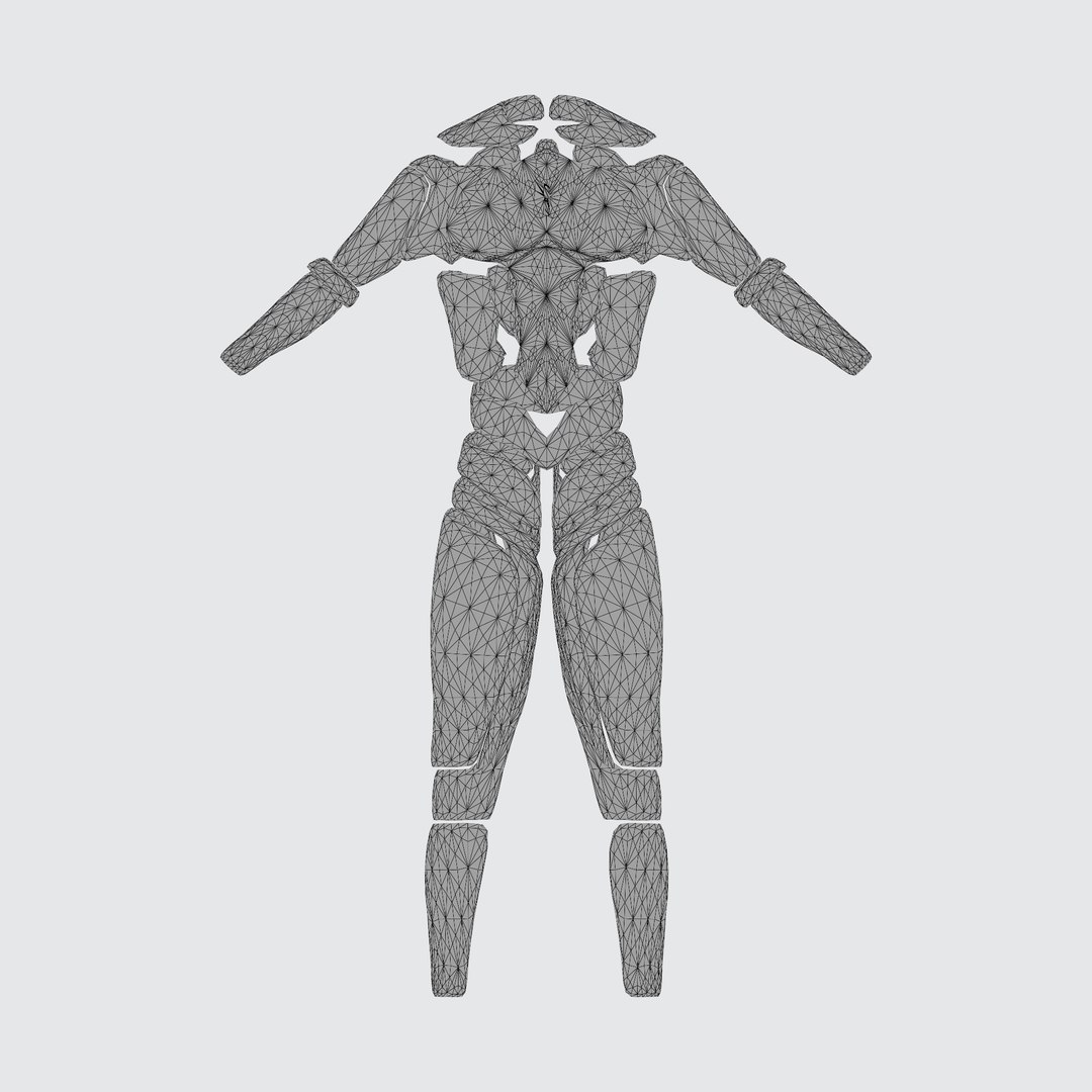 3D Exo Suit Armor And ExoSkeleton Supports Model - TurboSquid 2242225