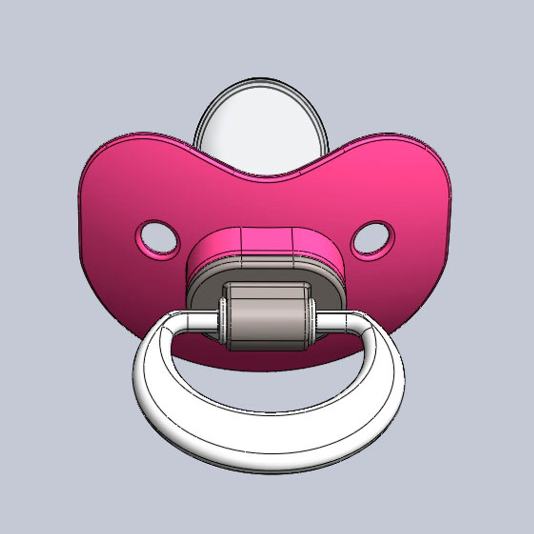 Pacifier 3d Model
