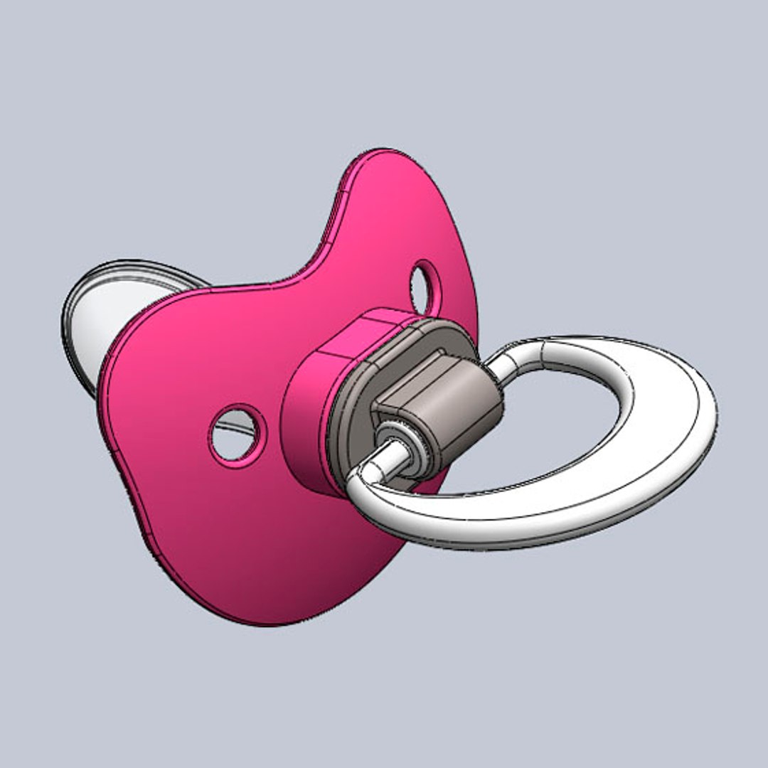 Pacifier 3d Model