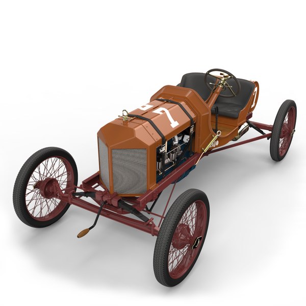3d model t dirt track racer