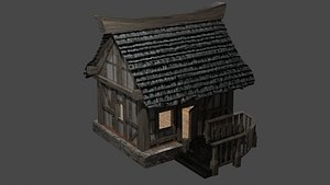 Medieval House Blender Models for Download | TurboSquid