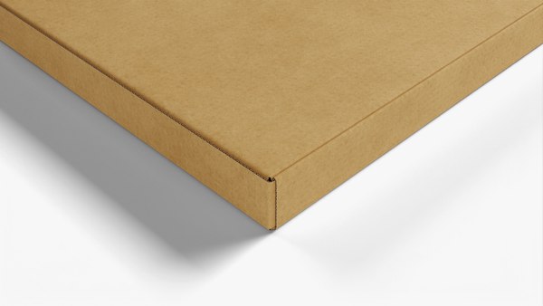 3D 4-inch Kraft Paper Pizza Box - TurboSquid 1954262