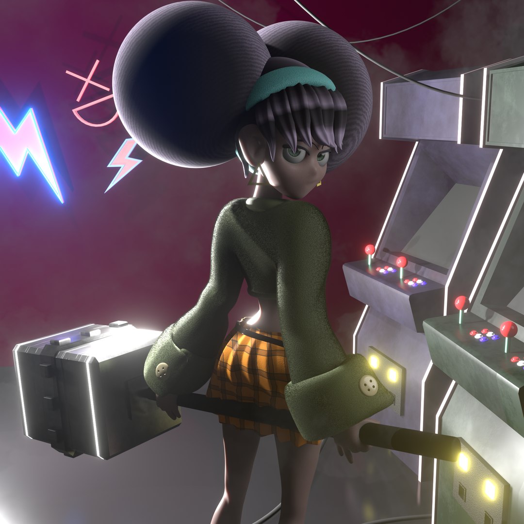 Stylized Women 3D Model - TurboSquid 1993202