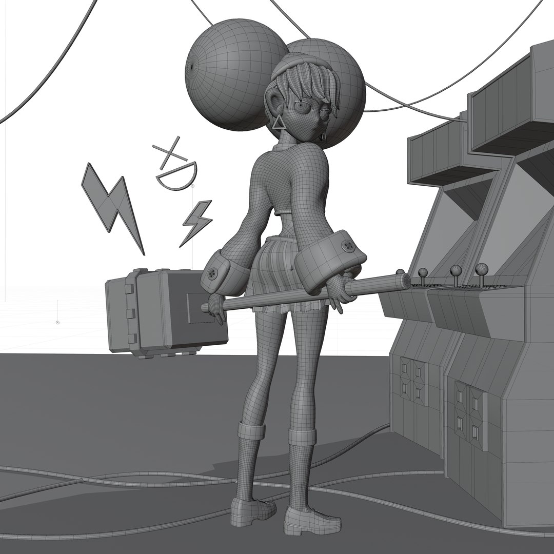 Stylized Women 3D Model - TurboSquid 1993202