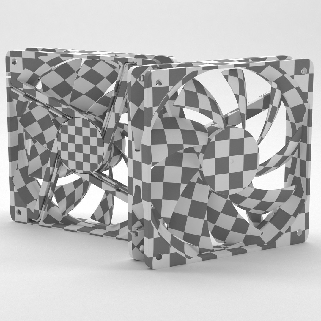 Pc Fan 120mm 3D Model - TurboSquid 1444967