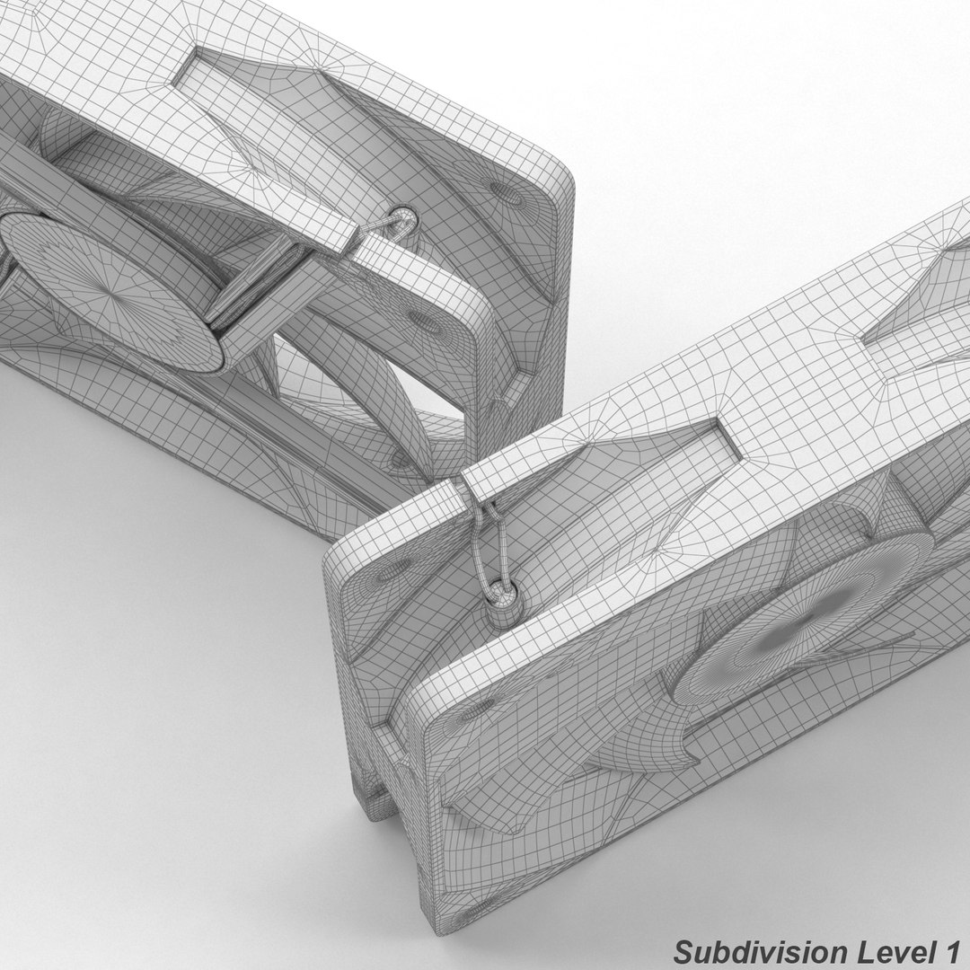 Pc Fan 120mm 3D Model - TurboSquid 1444967