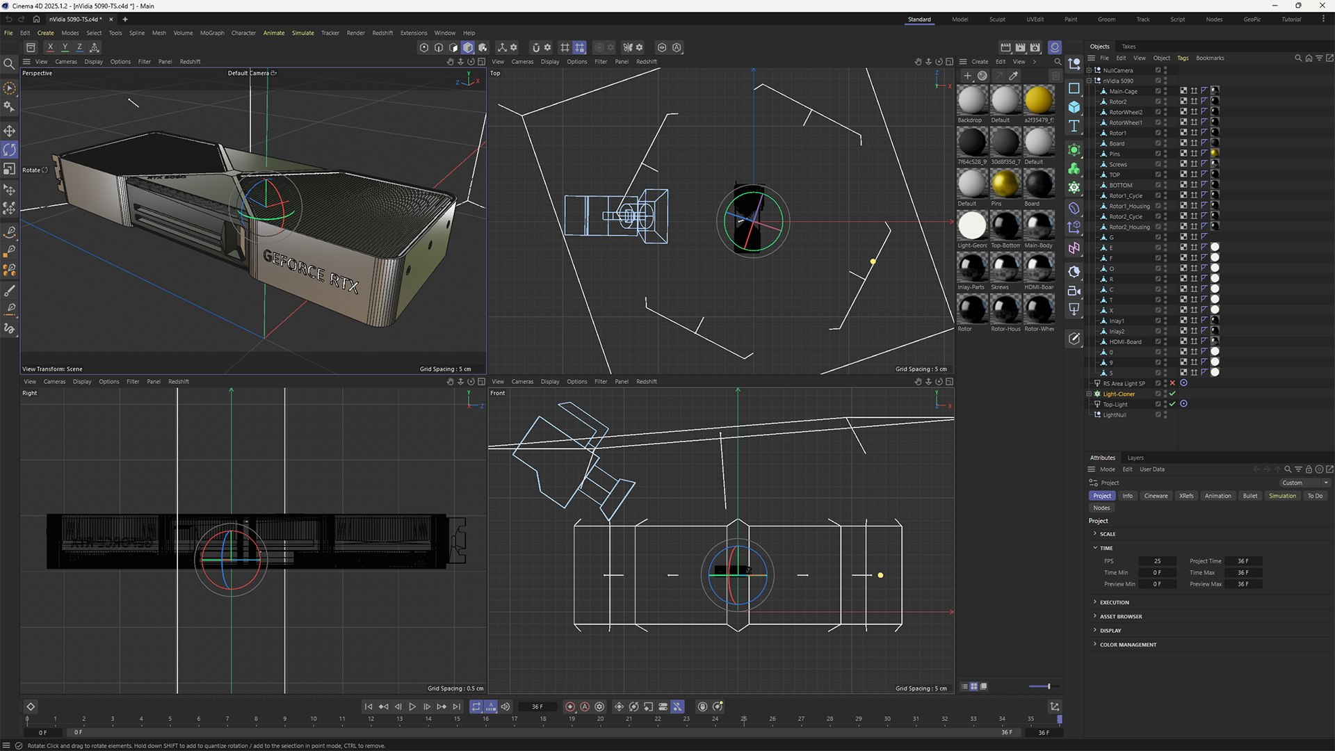 NVidia RTX 5090 3D Model - TurboSquid 2340942