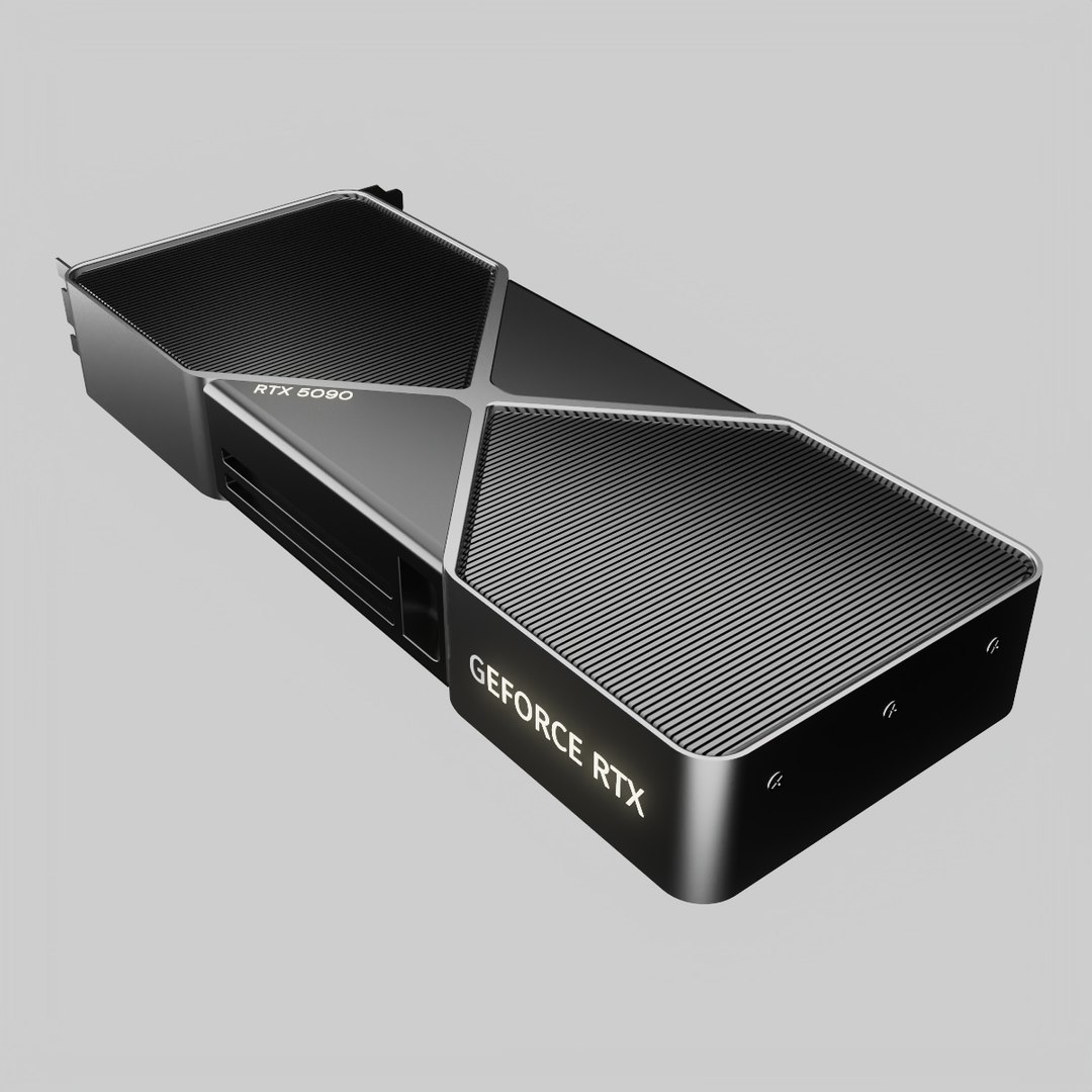 NVidia RTX 5090 3D Model - TurboSquid 2340942