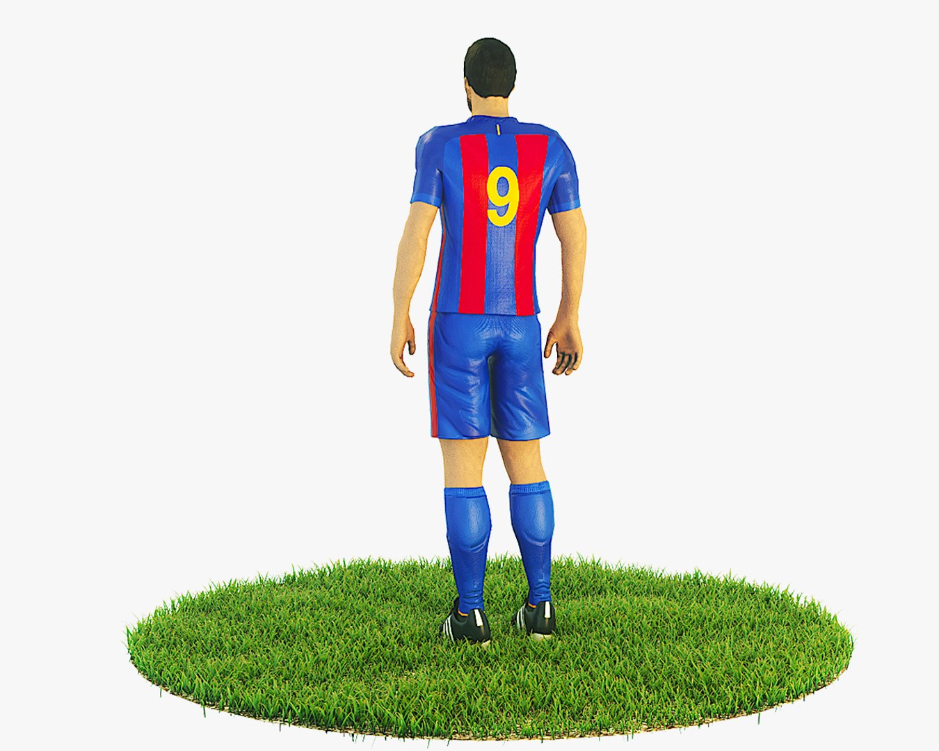 3D Ready Football Soccer Player Model - TurboSquid 1225428