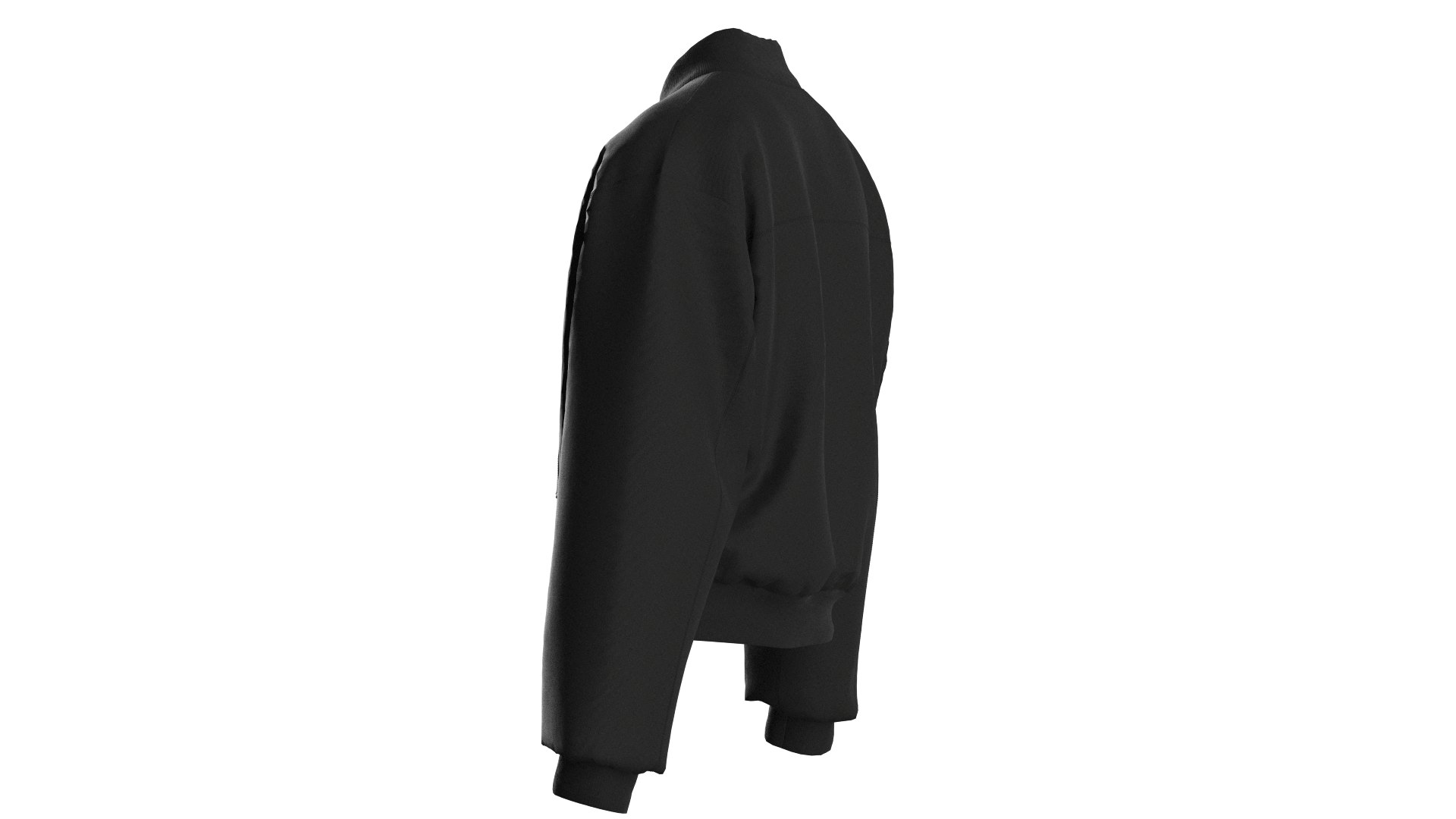3D Male Bomber Jacket Model - TurboSquid 2210736