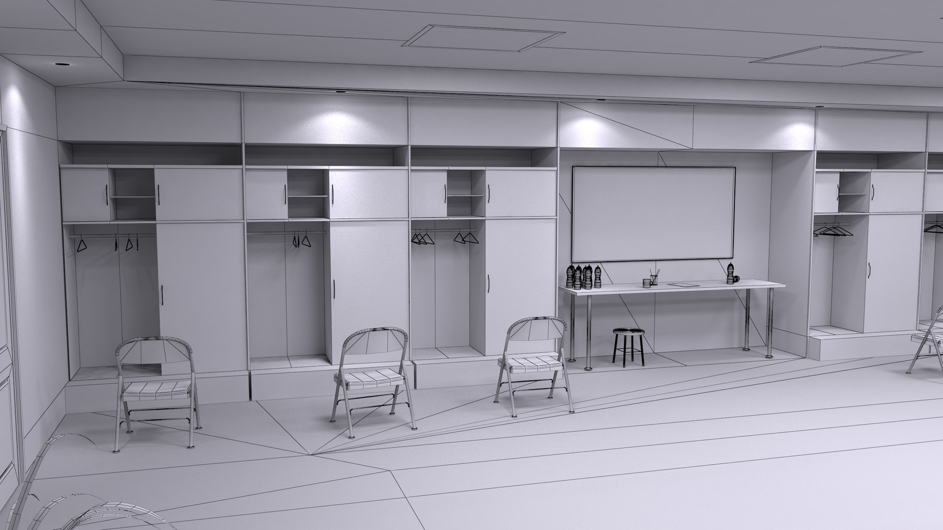 3D model Locker Room 2 - TurboSquid 1726698