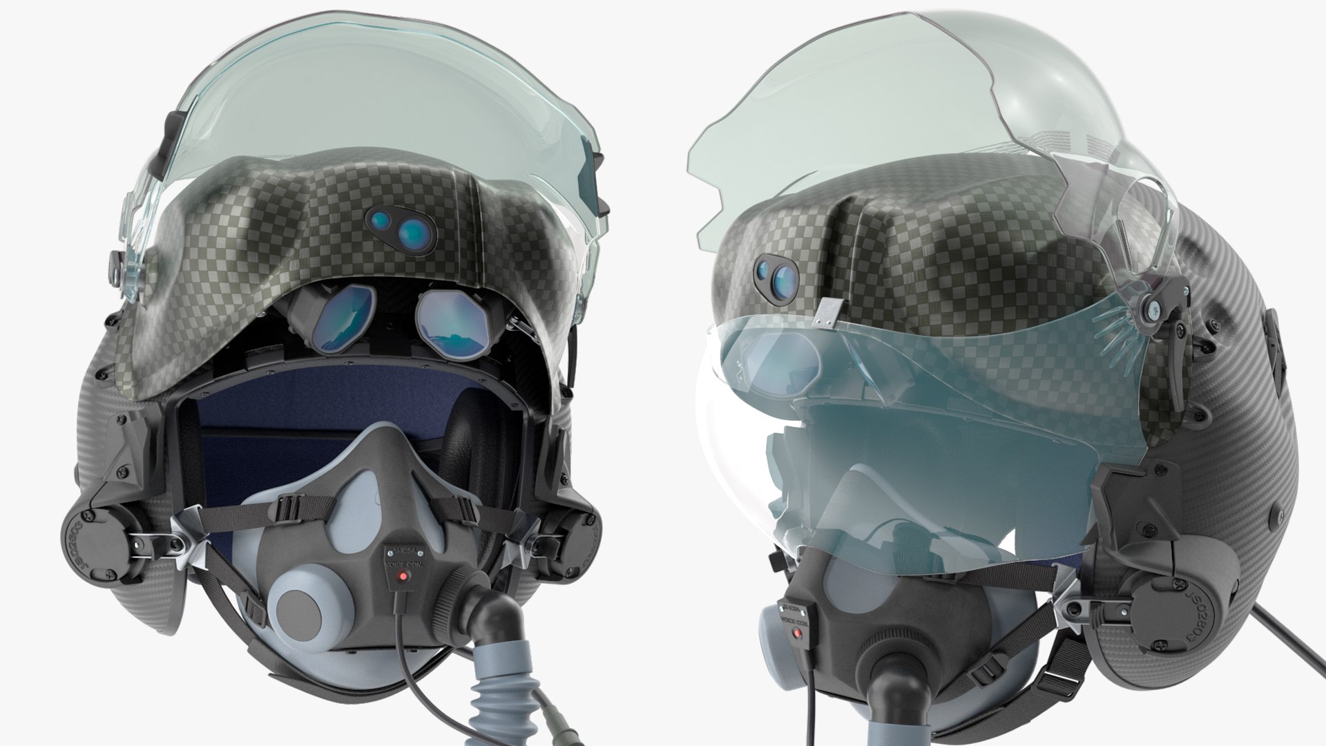 3D F-35 Pilot Helmet And Oxygen Mask - TurboSquid 2378834