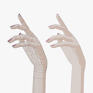 Blender Hand Models | TurboSquid