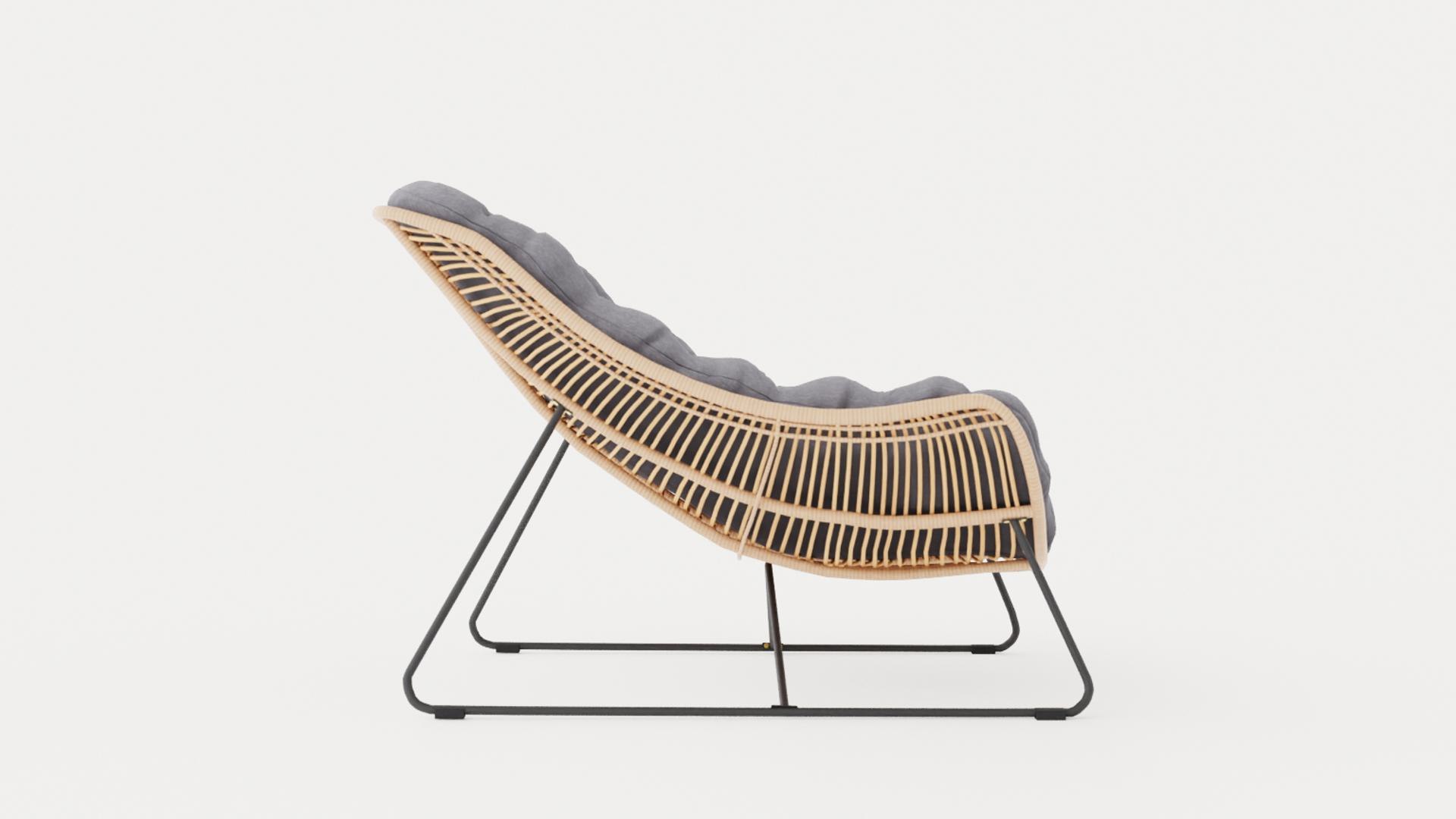 3D Mons Lounge Chair - TurboSquid 2241861